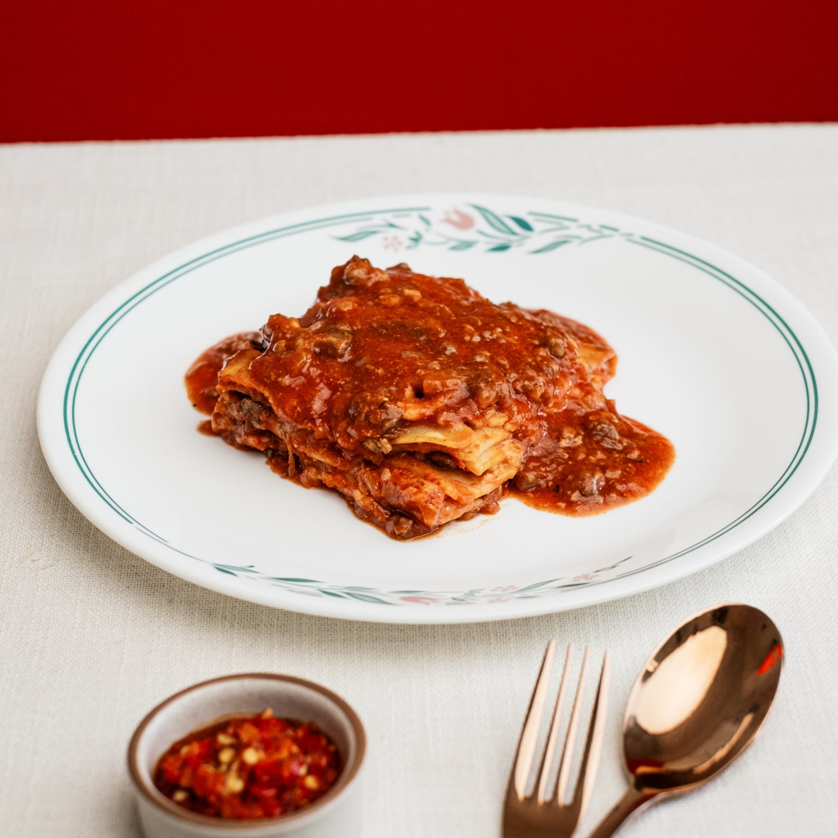 Meat Lasagna Medium — Enzo’s at Home – Enzo's at Home